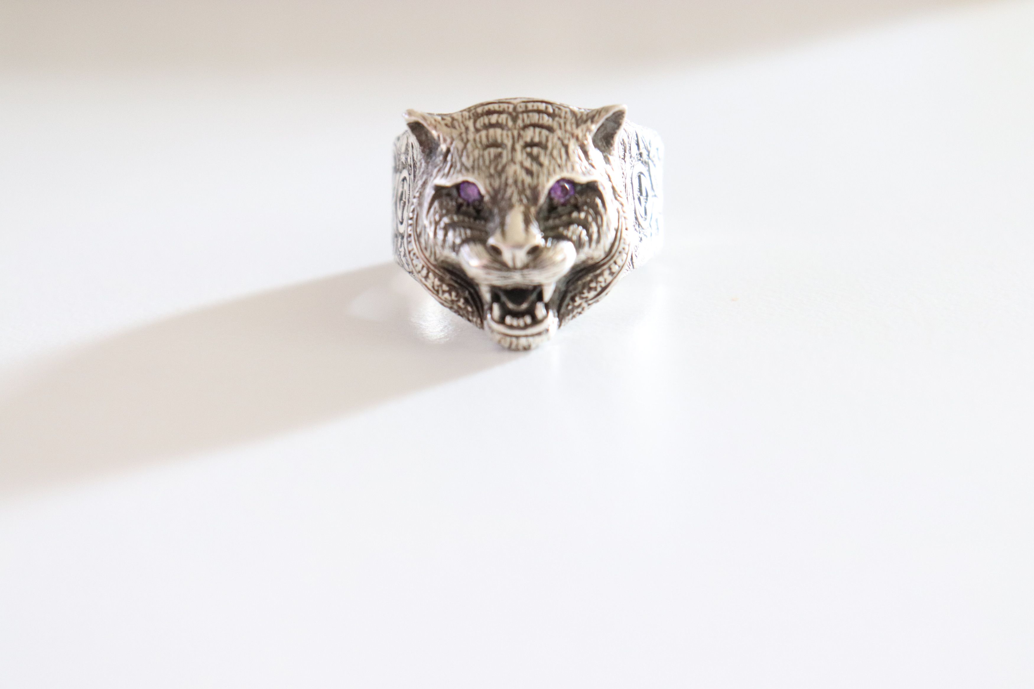 Gucci Gucci Garden Feline Head Ring | Grailed