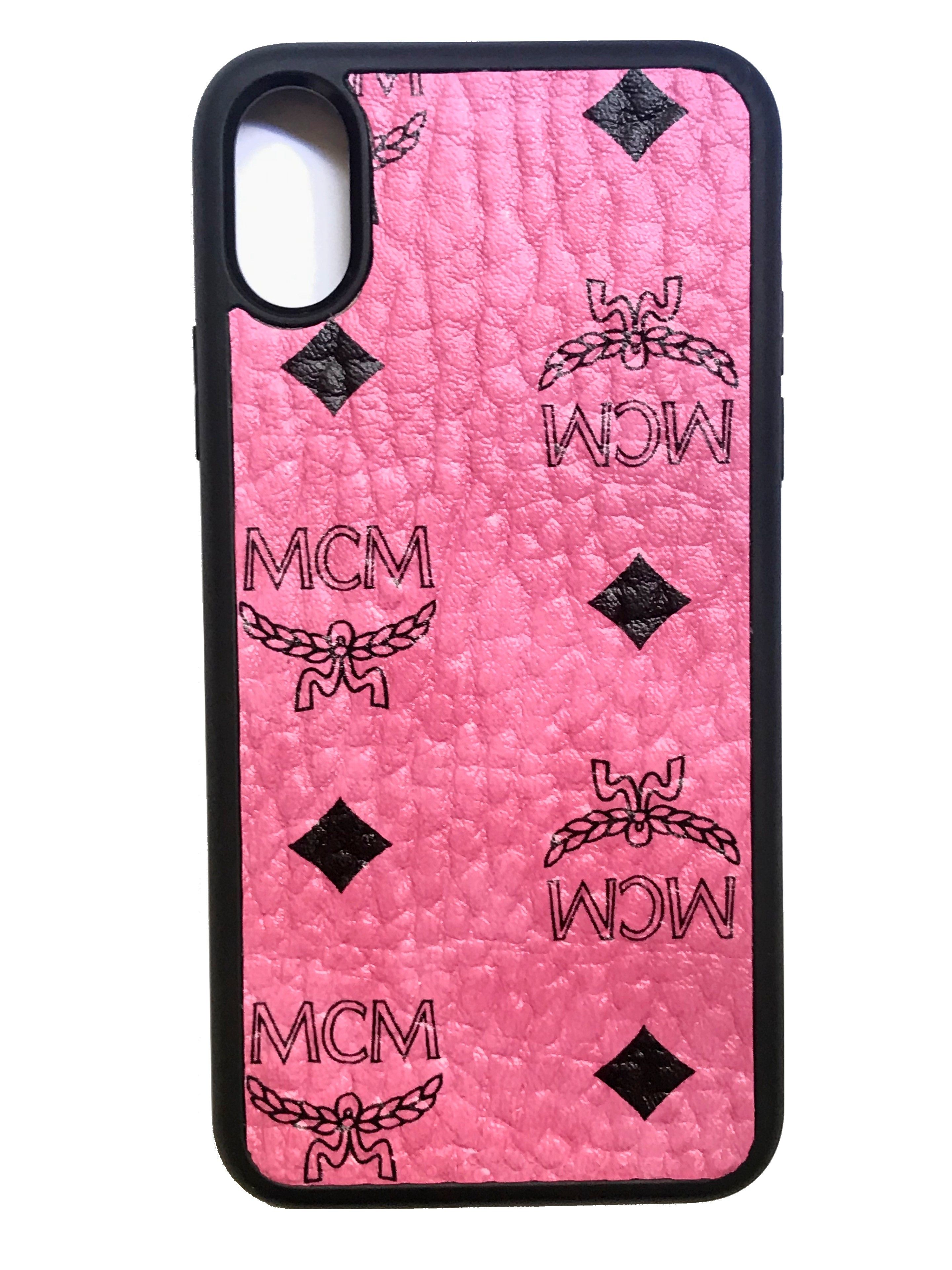 MCM Pink MCM iPhone X/XR/XS MAX case | Grailed