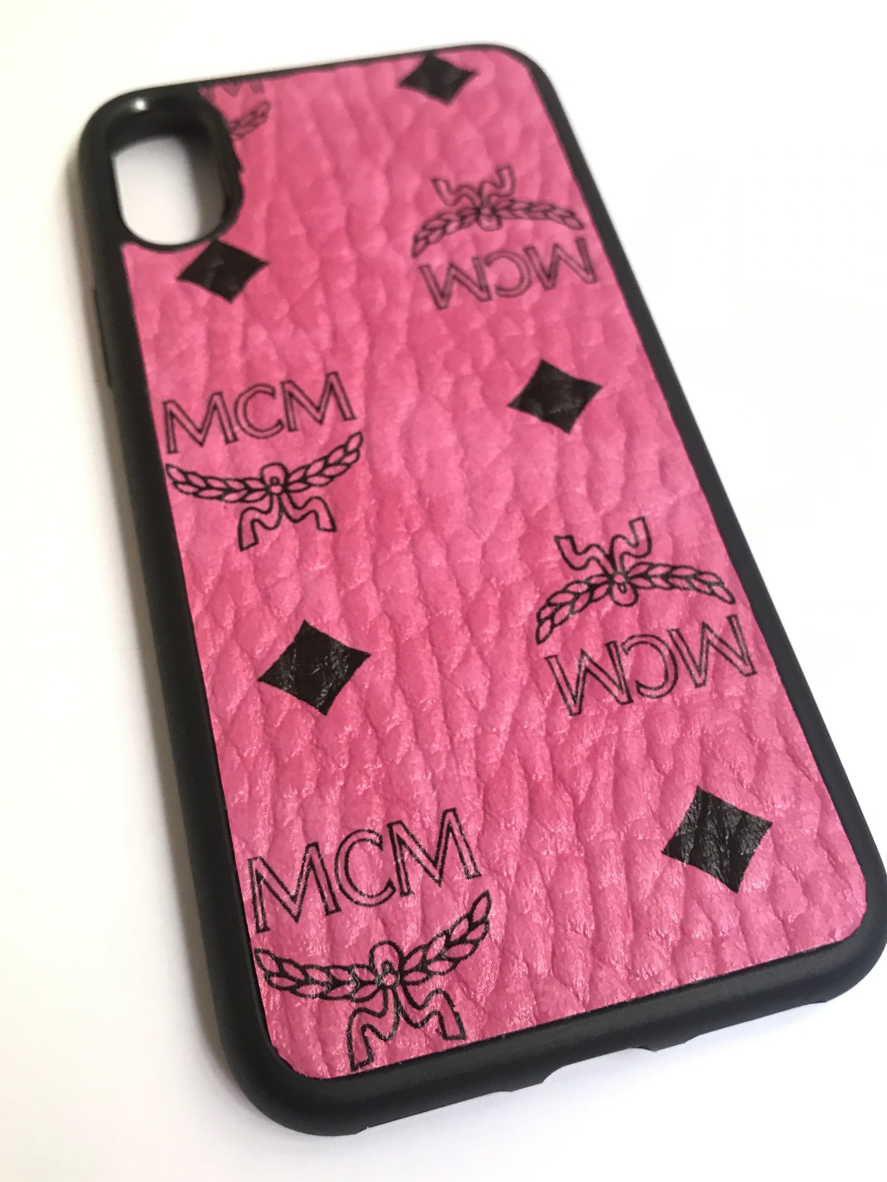 MCM Pink MCM iPhone X/XR/XS MAX case | Grailed