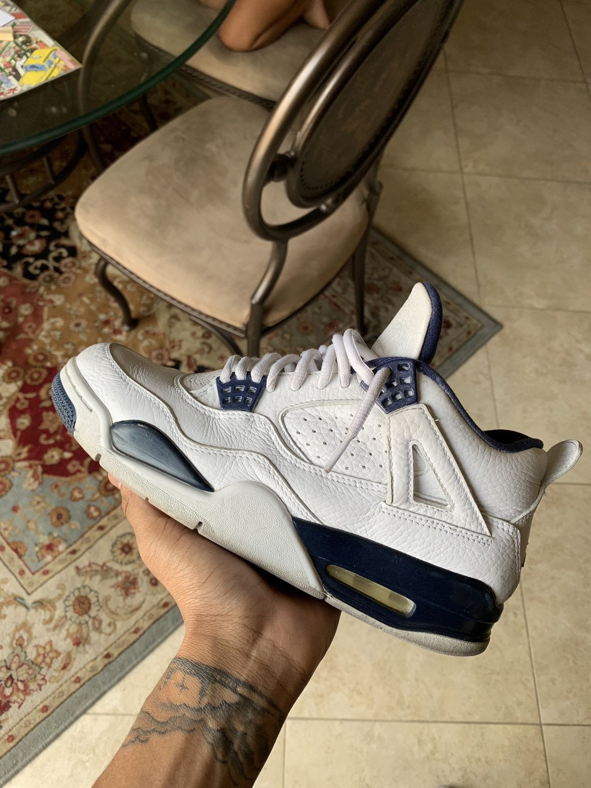 Jordan Brand Nike Air Jordan 4 Columbia | Grailed