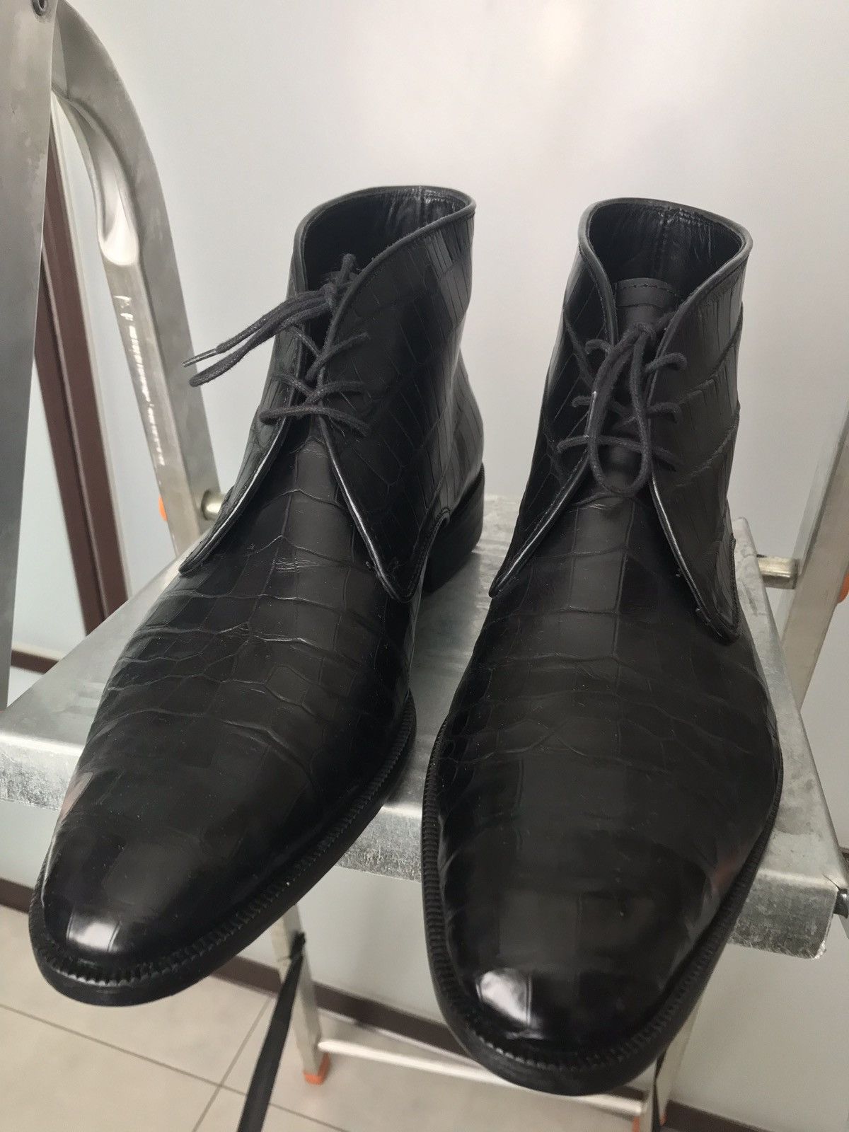 Zilli Zilli crocodile leather boots | Grailed