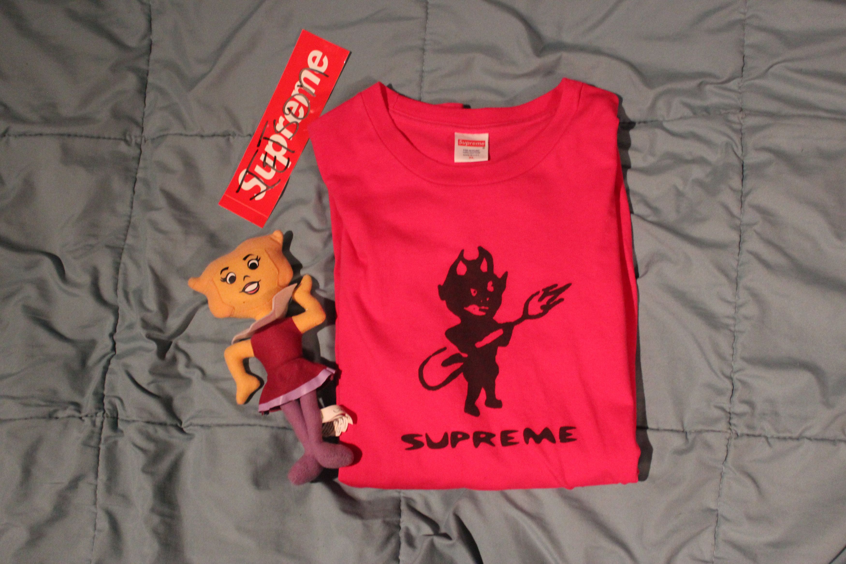 Supreme Devil Tee | Grailed