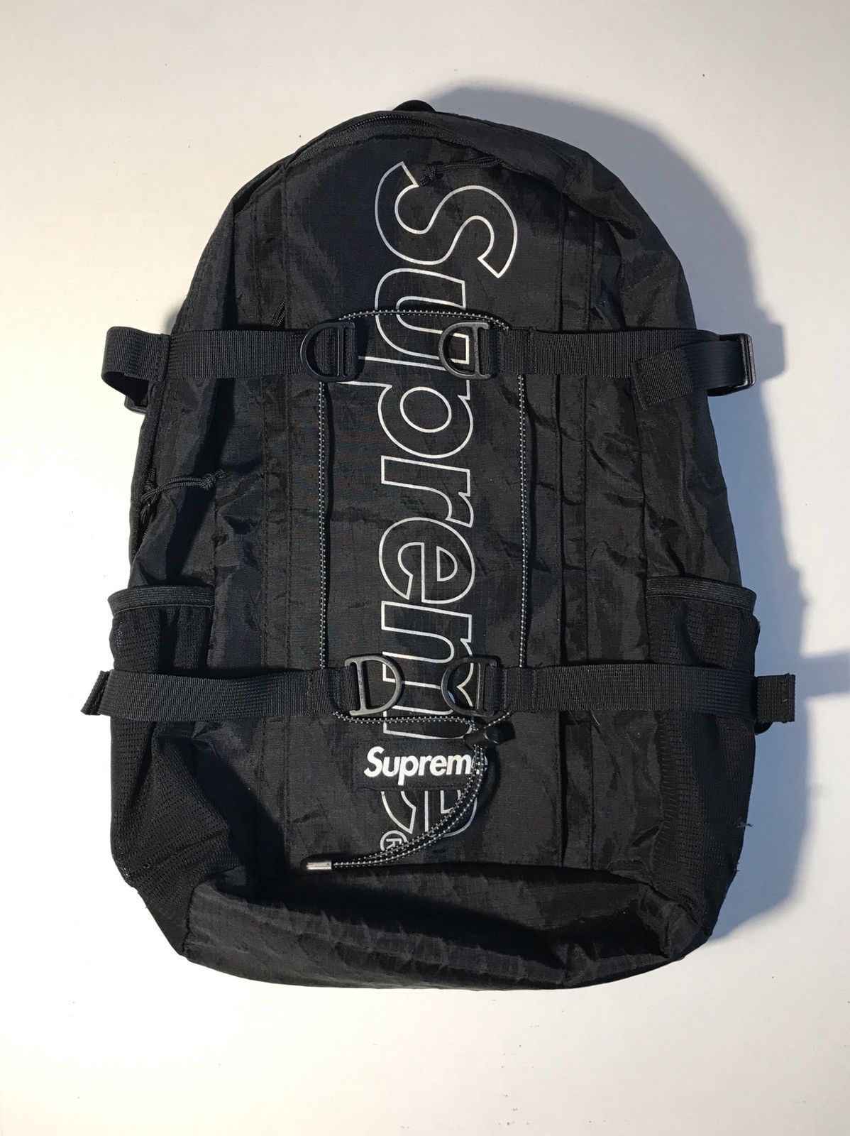 Supreme Supreme FW18 Black Backpack | Grailed