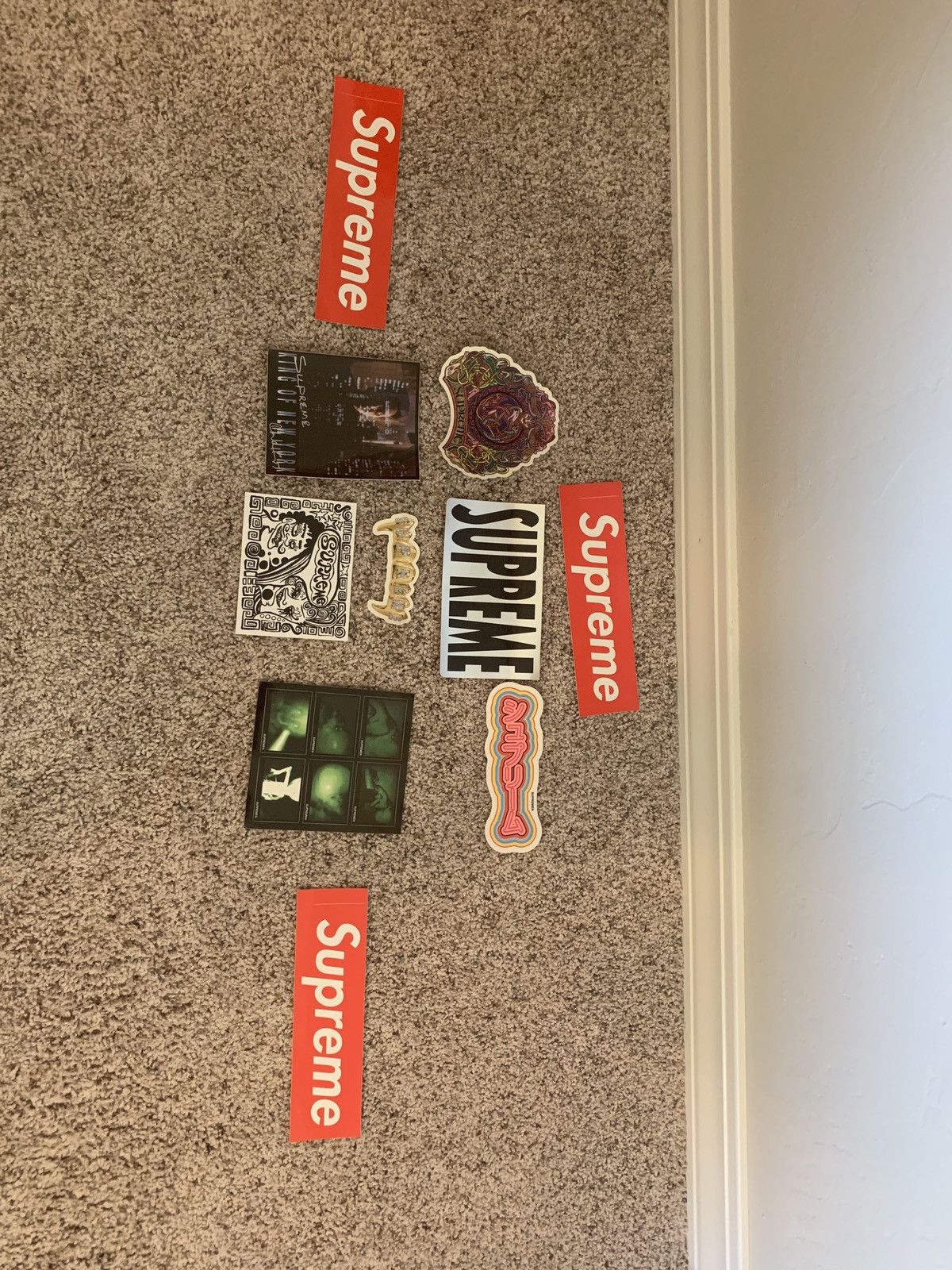 Supreme Supreme stickers | Grailed