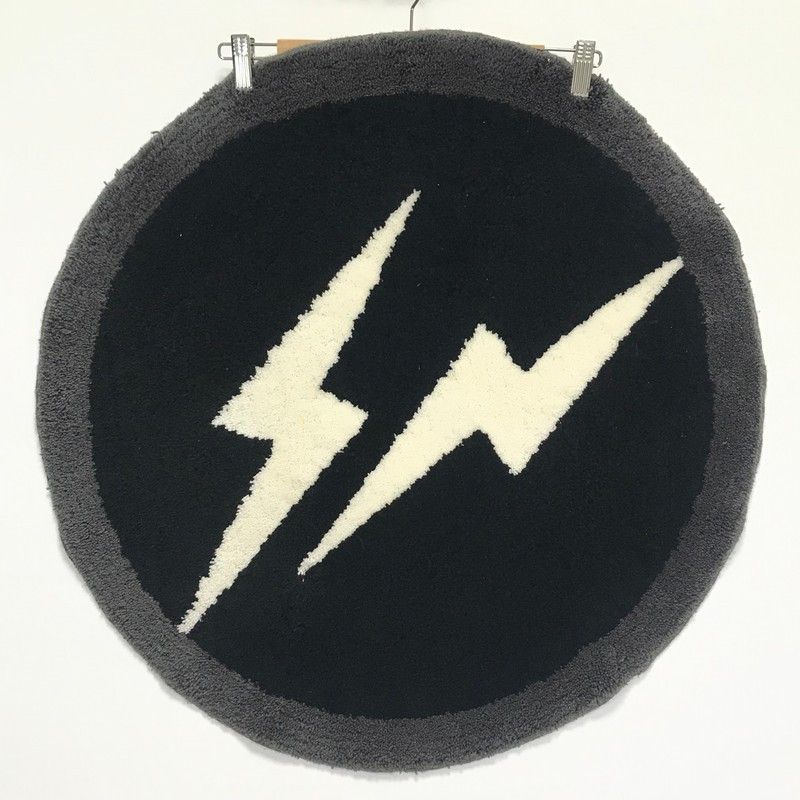 Fragment Design × Gallery 1950 ⭐ FRAGMENT X G1950 BOLTS LOGO RUG MAT ...