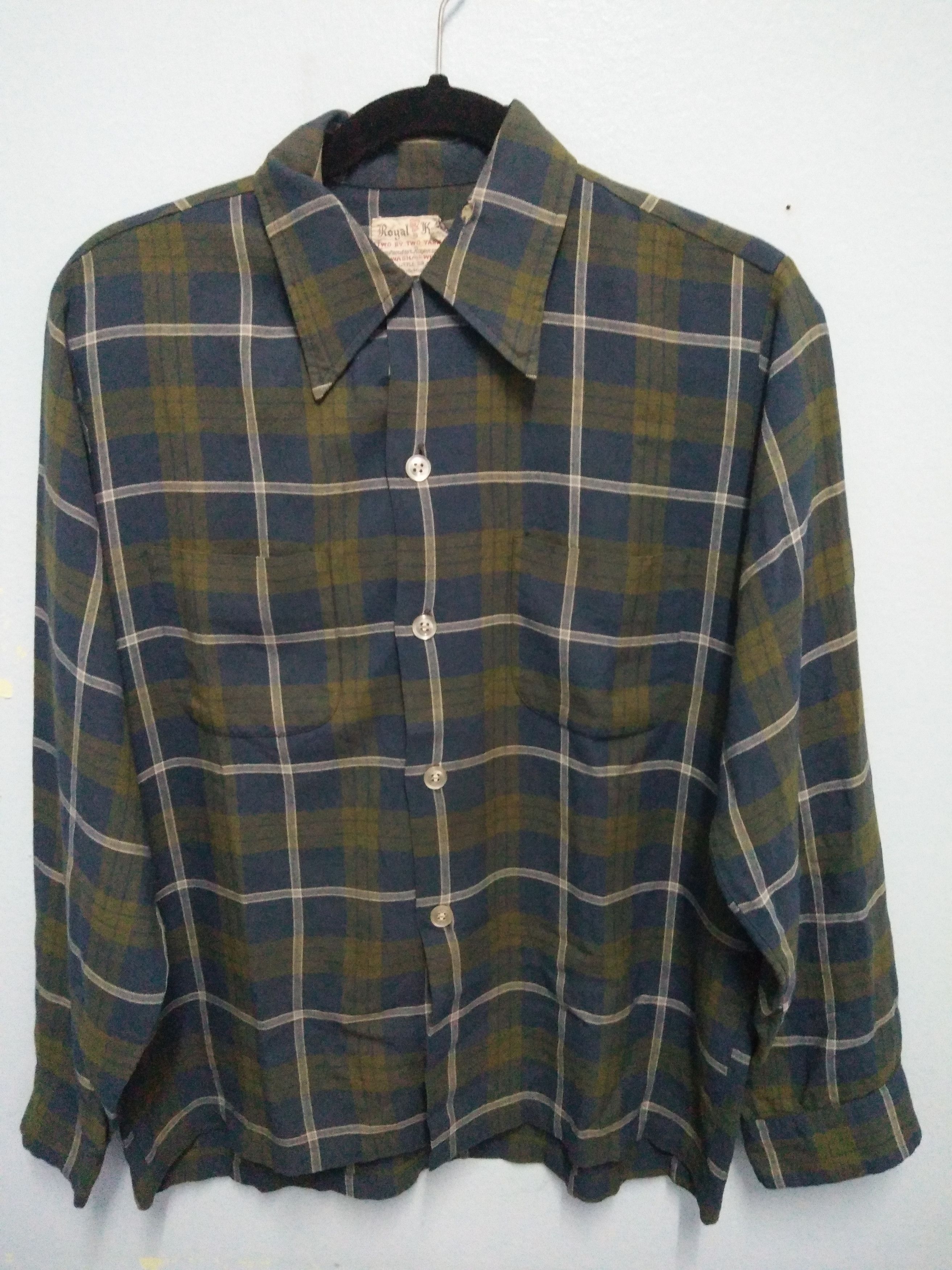 Made In Usa × Very Rare × Vintage Vintage Royal Knight Checkered ...