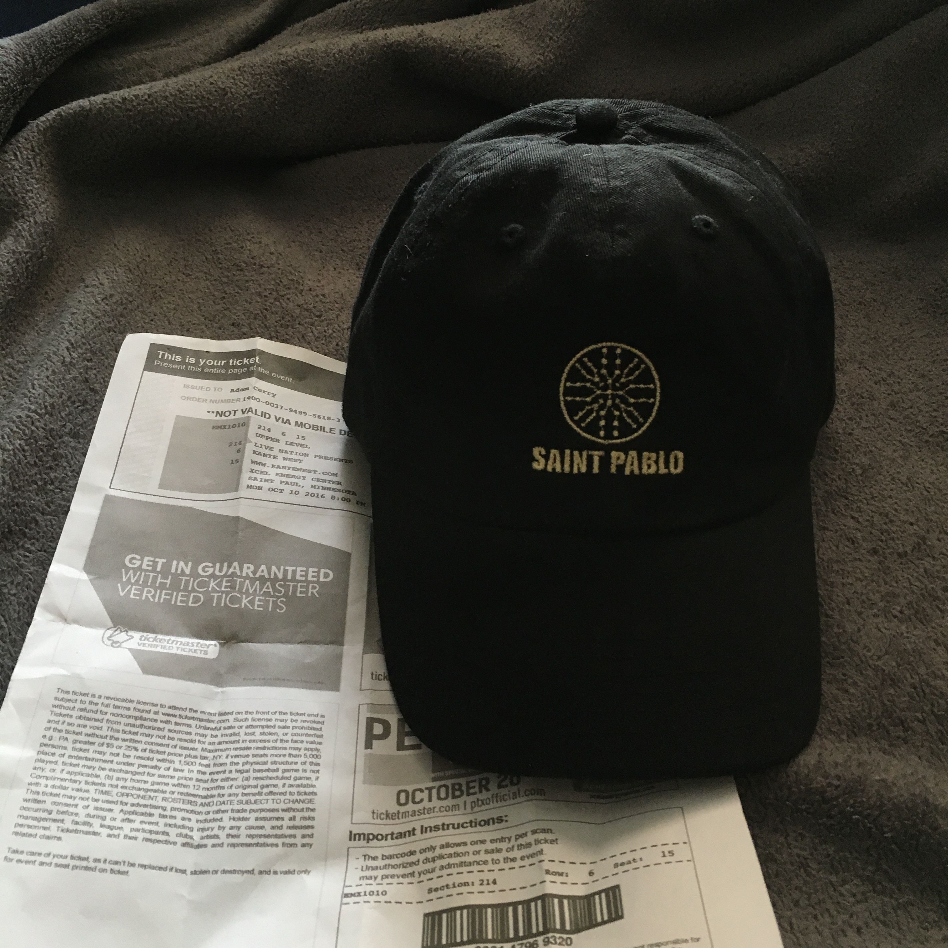 Kanye West Saint Pablo Hat | Grailed