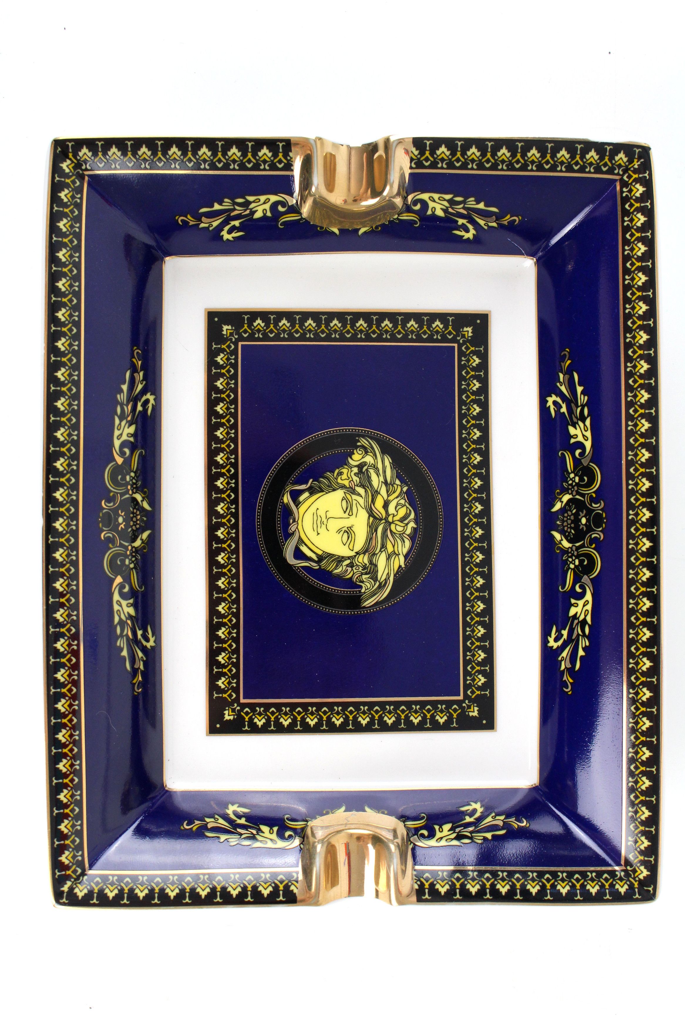 Versace Gold Plates Cigar Ashtray | Grailed