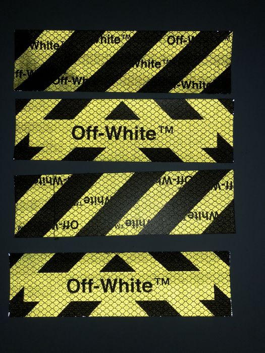 Off-White Off-white Reflective Sticker | Grailed