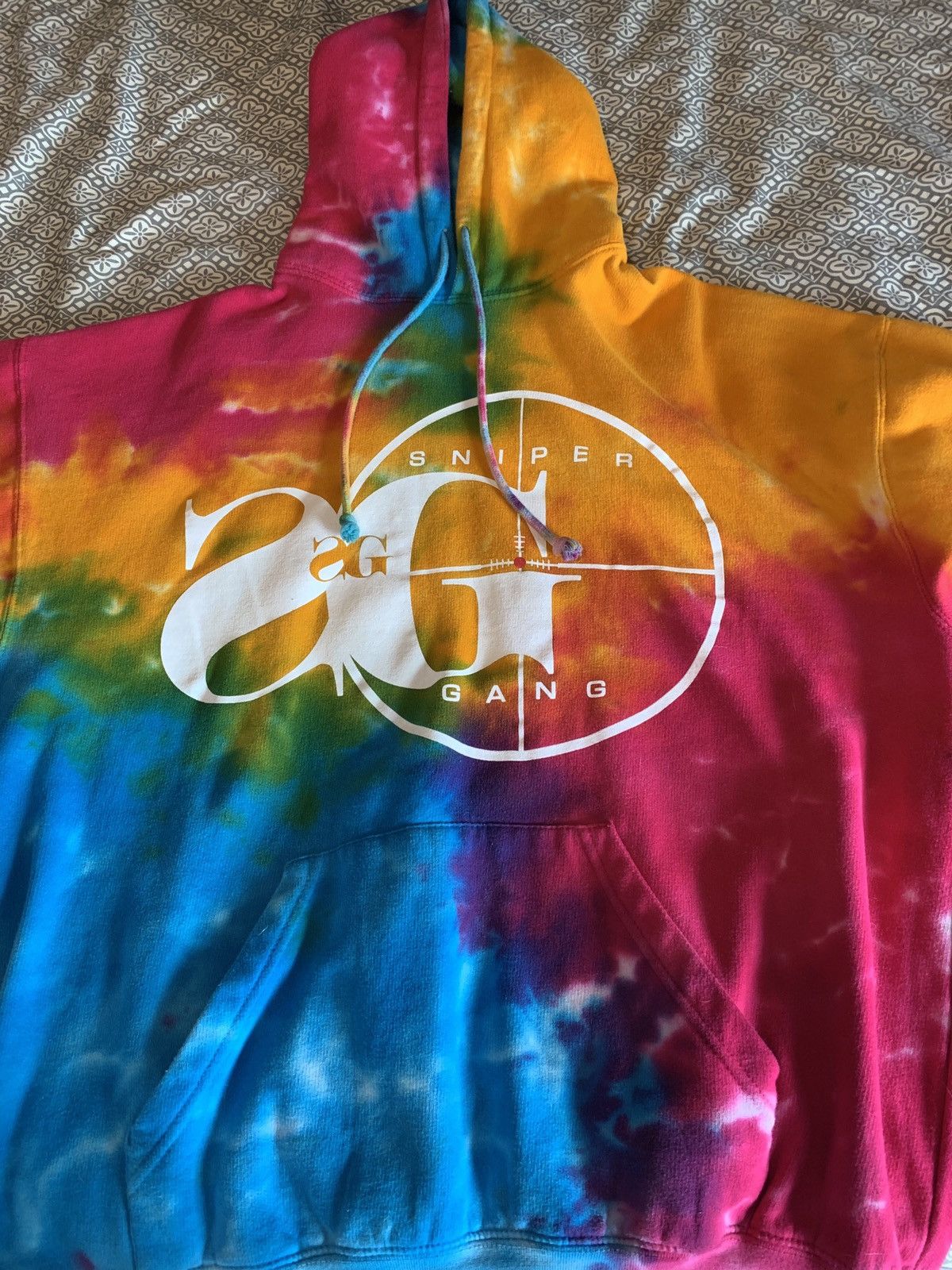 Sniper Gang LIMITED EDITION Sniper Gang Hoodie (Tye-Dye) | Grailed