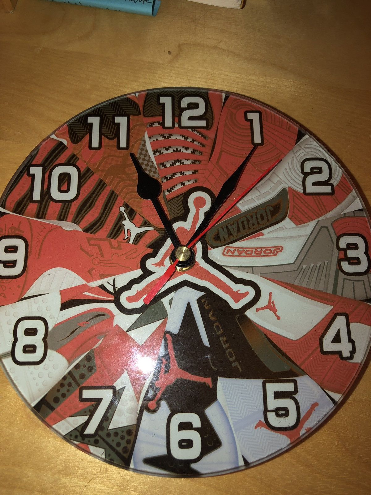 Jordan Brand Jordan retro 1-12 clock | Grailed