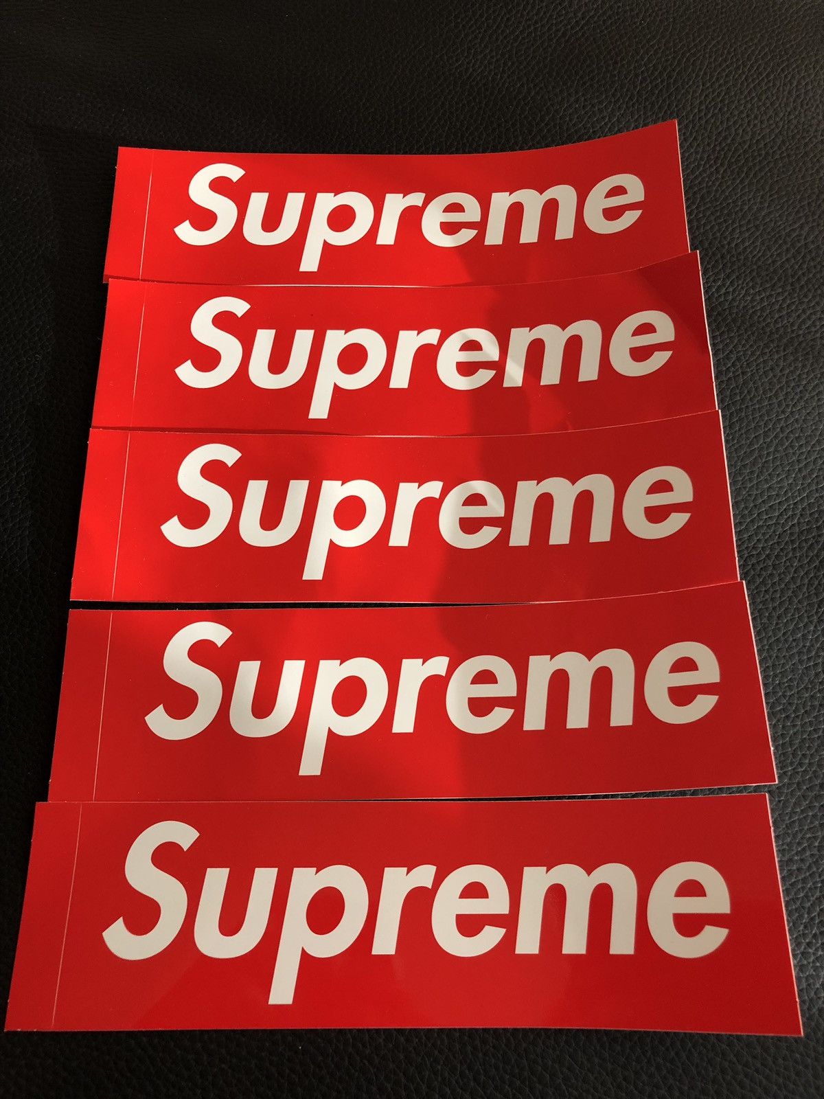 Supreme Supreme Red Box Logo Sticker Pack Of 5 | Grailed