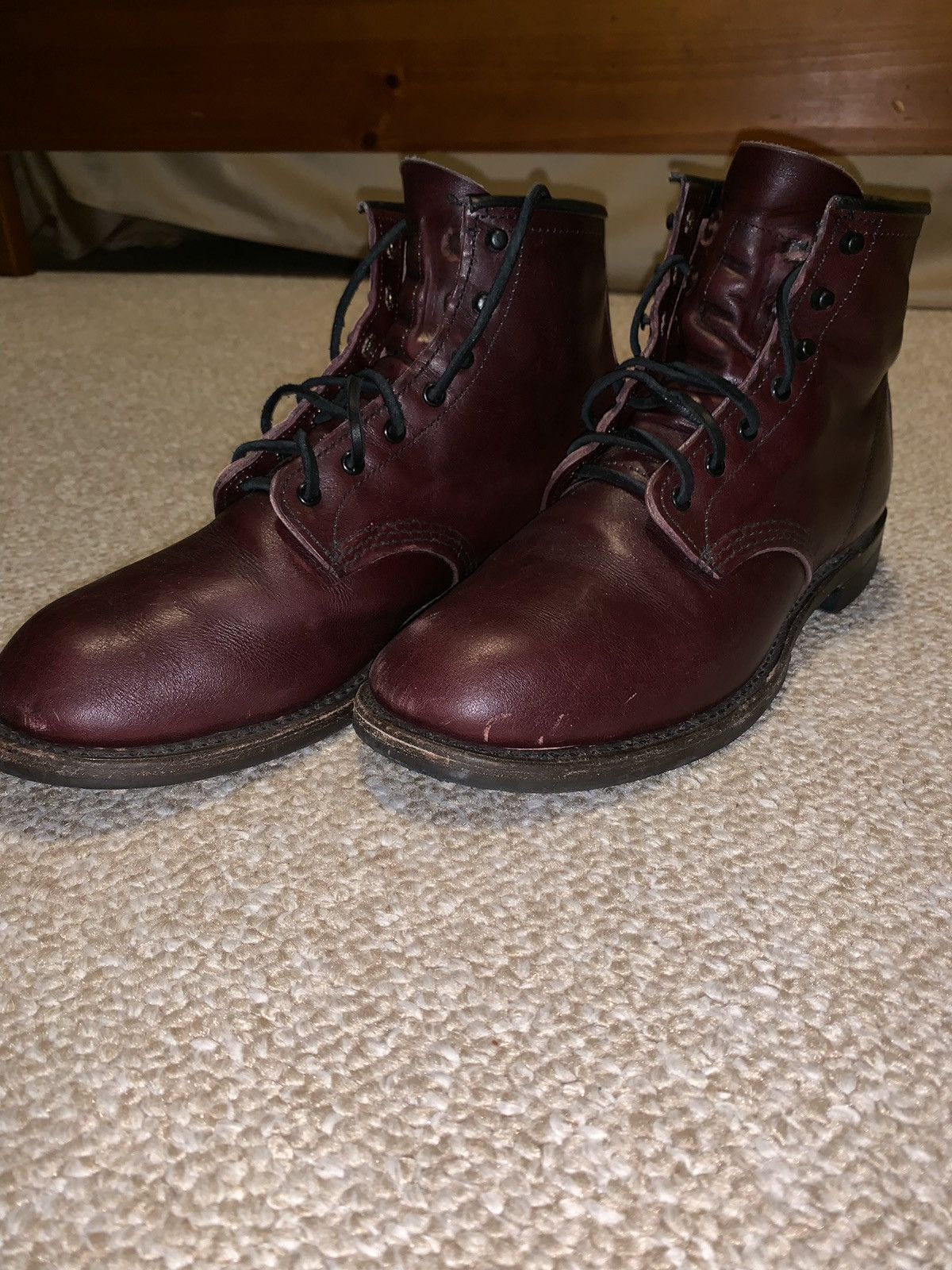 Red Wing Red Wing 9062 Beckman Flatbox in Black Cherry Featherstone ...