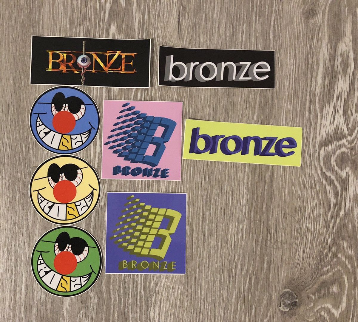 Bronze 56k Bronze 56K Rare sticker pack 8 count | Grailed