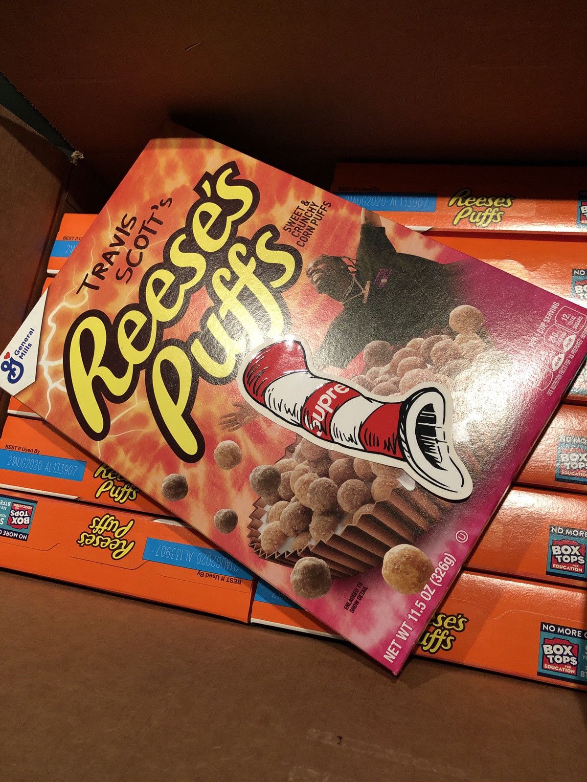 Travis Scott Reese’s Puffs AstroWorld Special Edition | Grailed