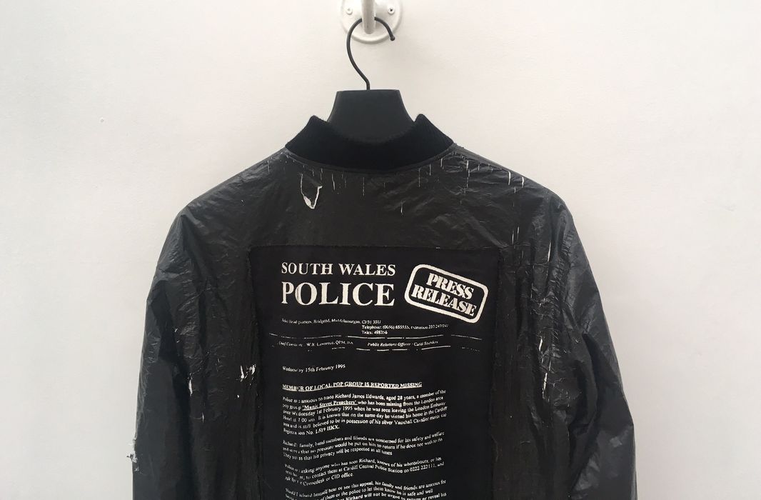 Raf Simons A/W 01 Riot Riot Riot patch bomber Jacket | Grailed