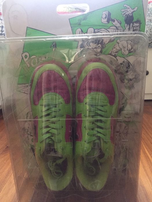 Bape Super Rare "Incredible Hulk" A Bathing Ape X Marvel Comics Bapesta ...