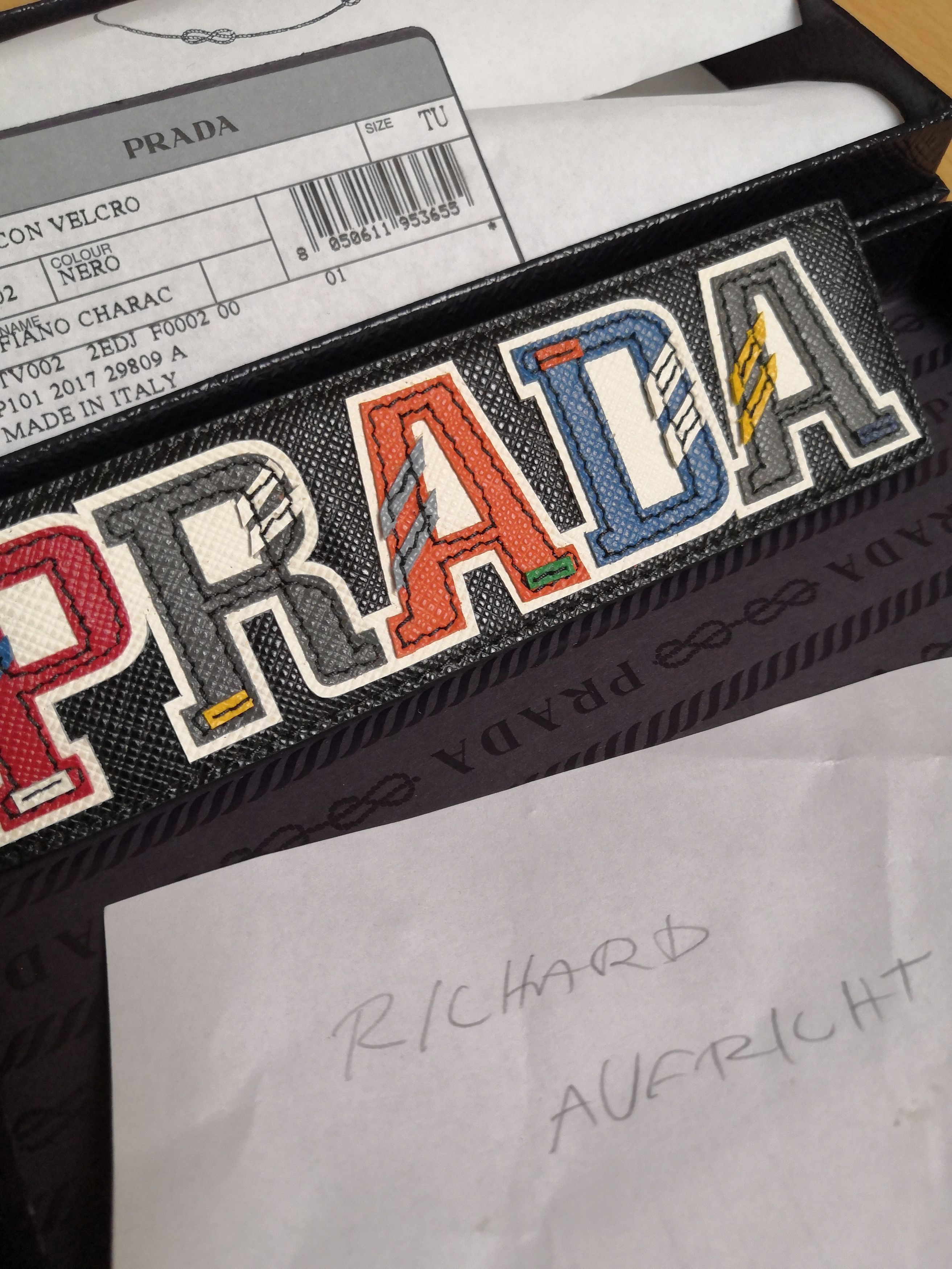 Prada Prada Velcro Patch | Grailed