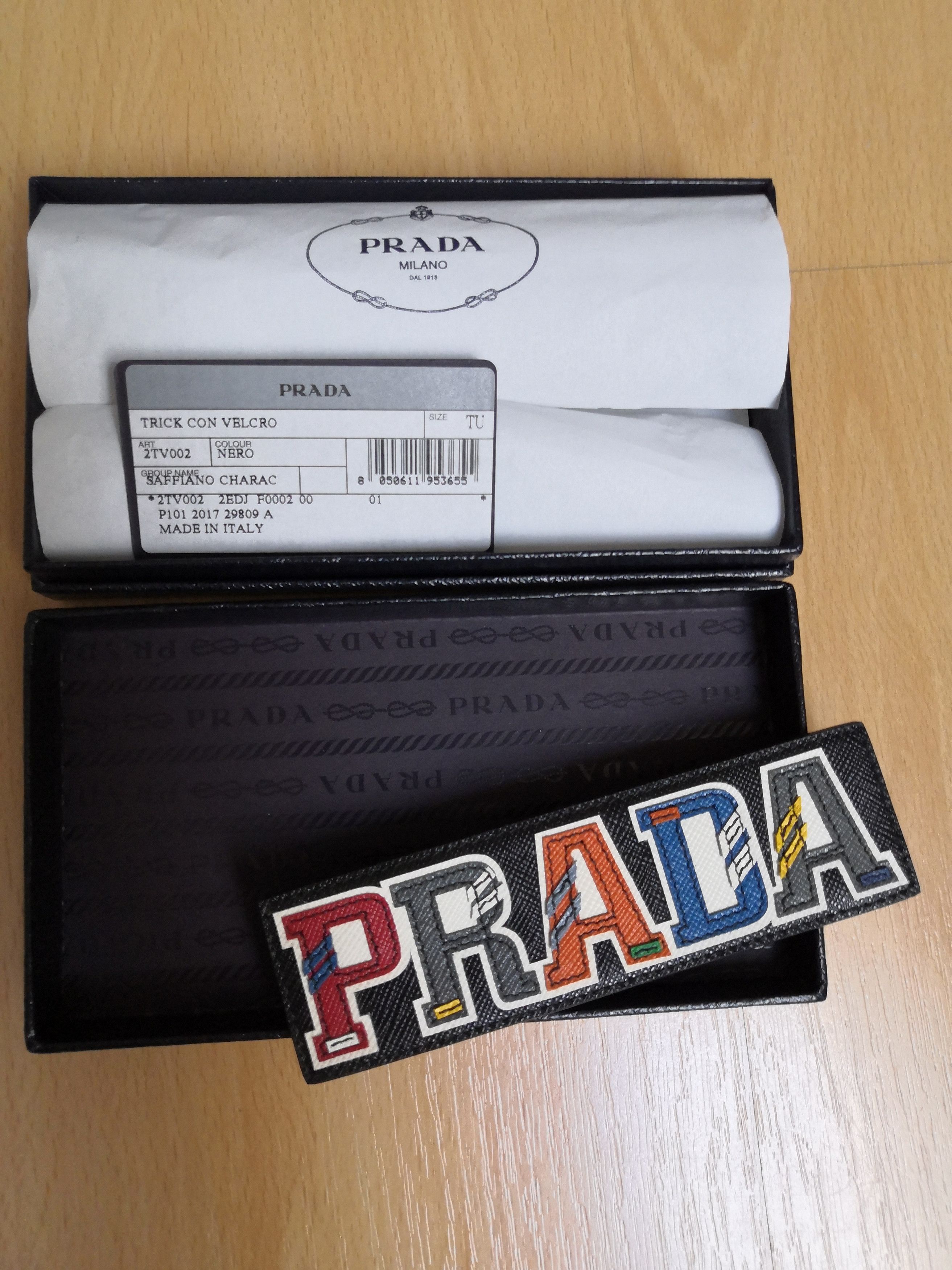Prada Prada Velcro Patch | Grailed