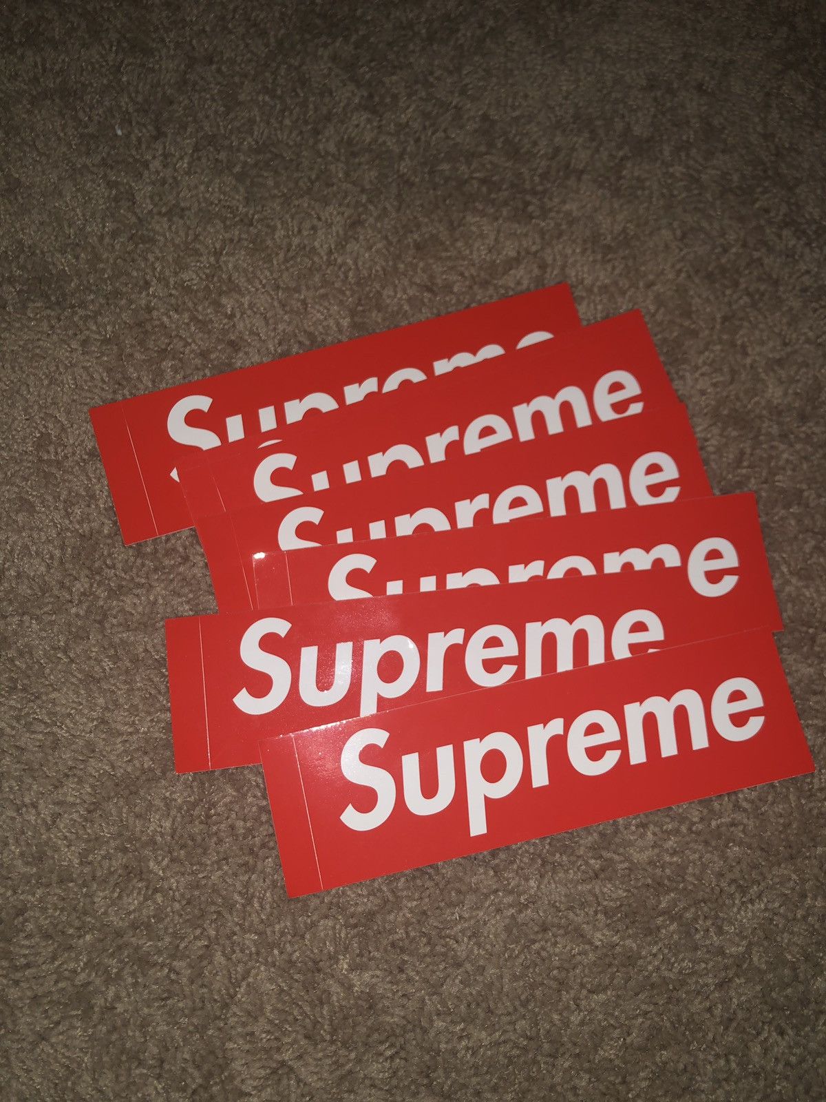 Supreme Supreme Red Box Logo Sticker $5 each | Grailed