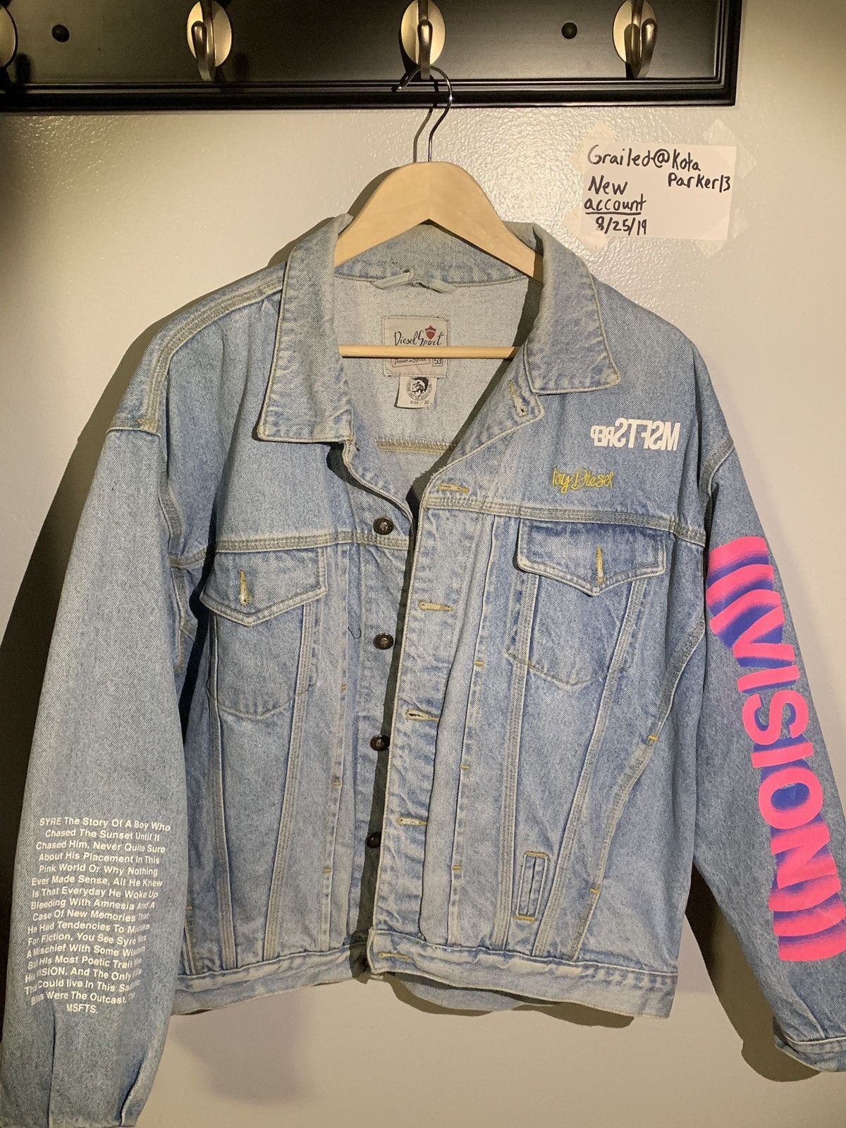 Msftsrep Syre 1 of 1 denim jacket | Grailed