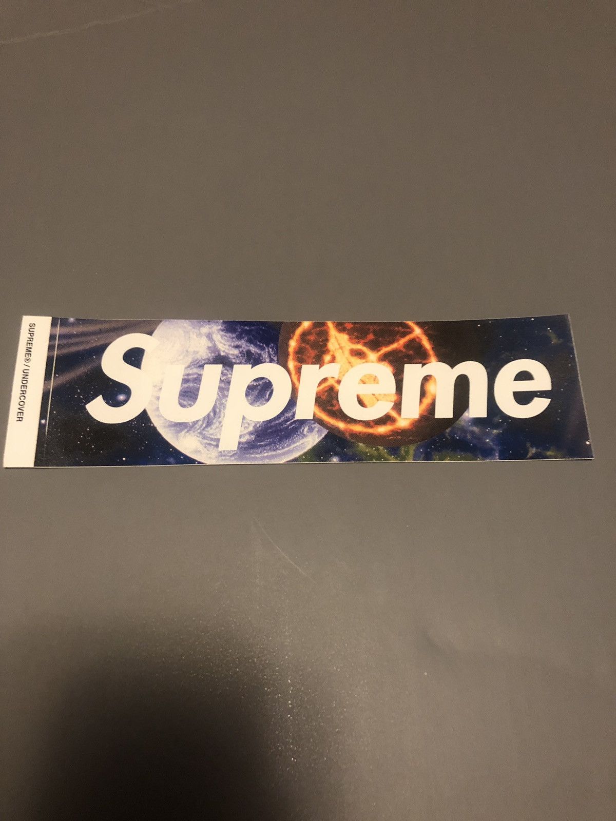 Supreme Undercover Public Enemy Box Logo Sticker | Grailed