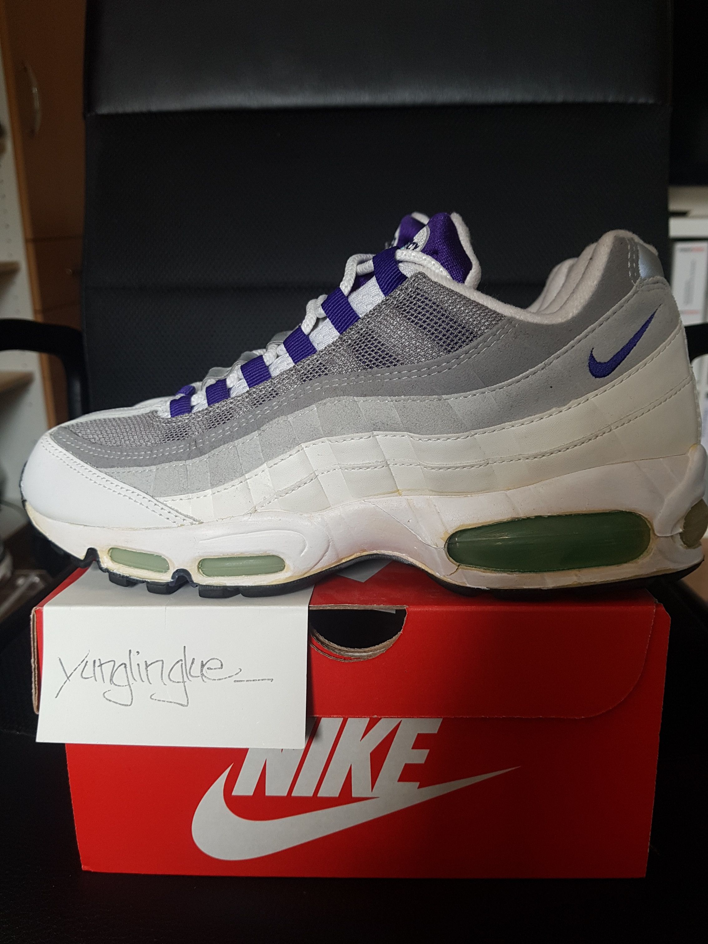 Nike Air Max 95 Grape | Grailed