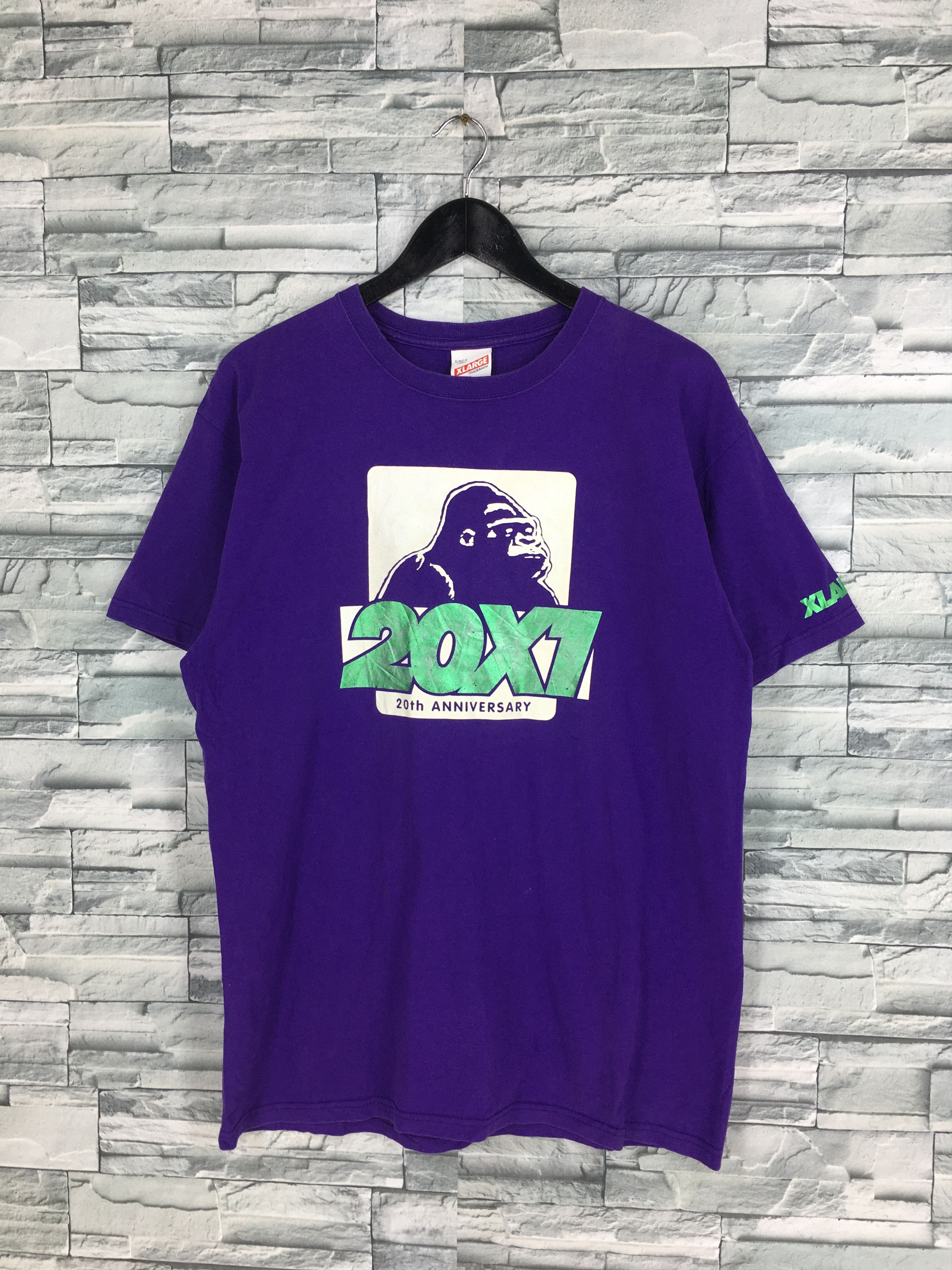 X Large XLARGE Streetwear Tshirt Large Mens Xlarge 20th Anniversary Big ...