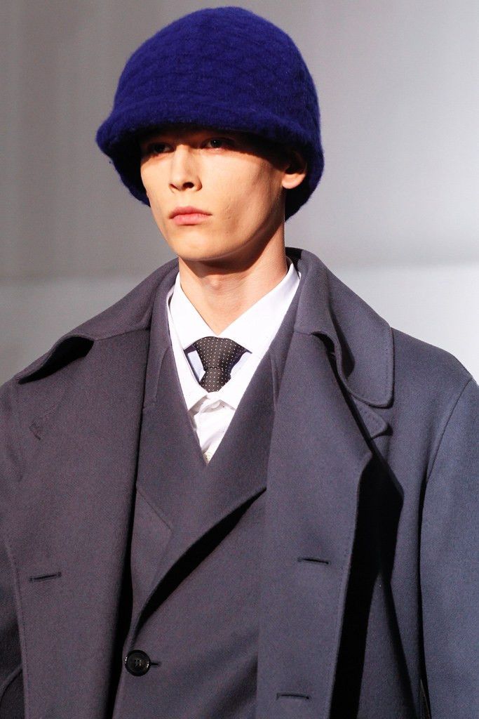 Raf Simons Raf Simons military helmet style knitted hat | Grailed