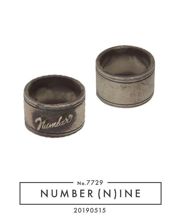 Number (N)ine NUMBERNINE / Fender Logo Ring / 7729 - 0515 67.3 | Grailed