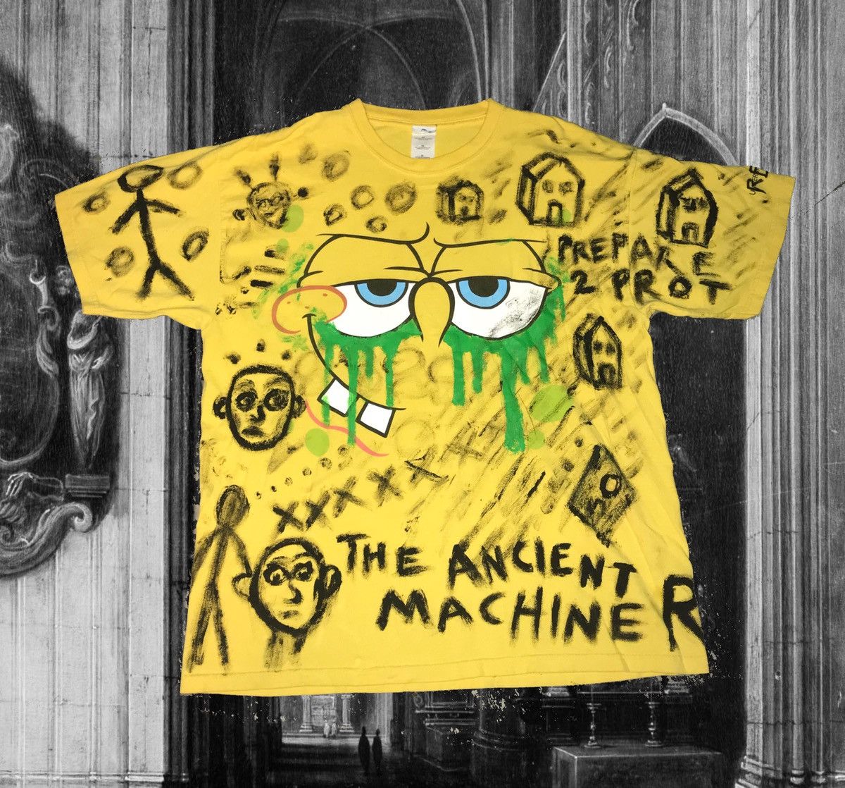 Other Spongebob Crying Tears Of Toxic Waste Tee | Grailed