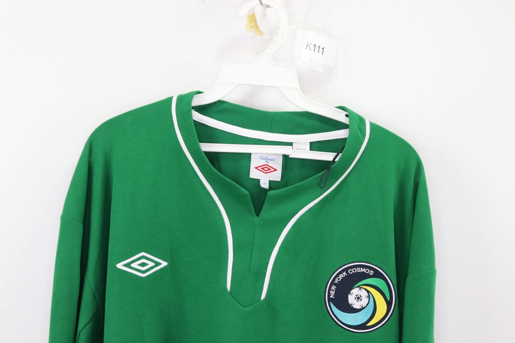 Umbro New Umbro Mens Size 56 New York Cosmos Pele Long Sleeve Soccer ...