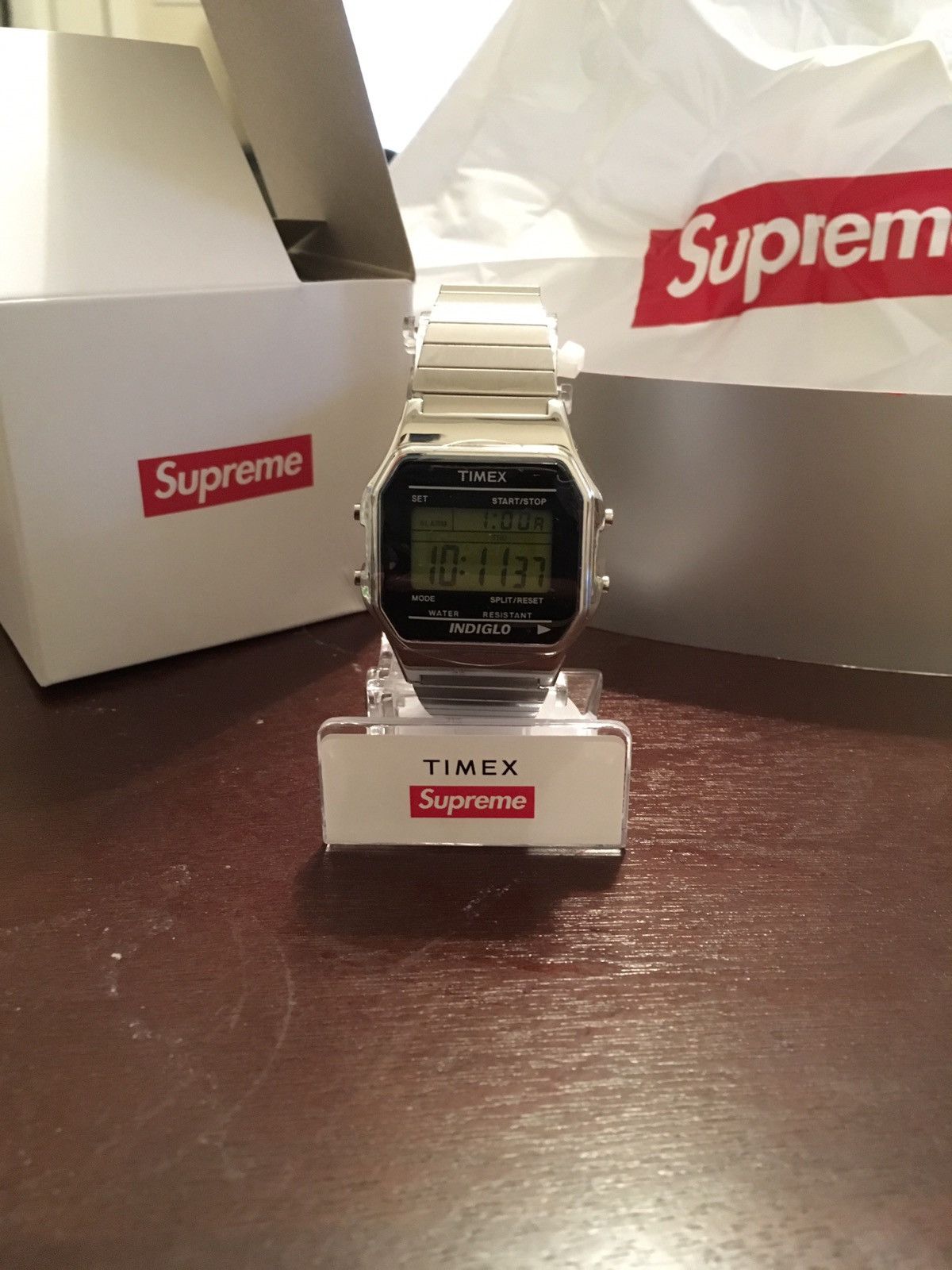 Supreme Timex Digital Watch | Grailed