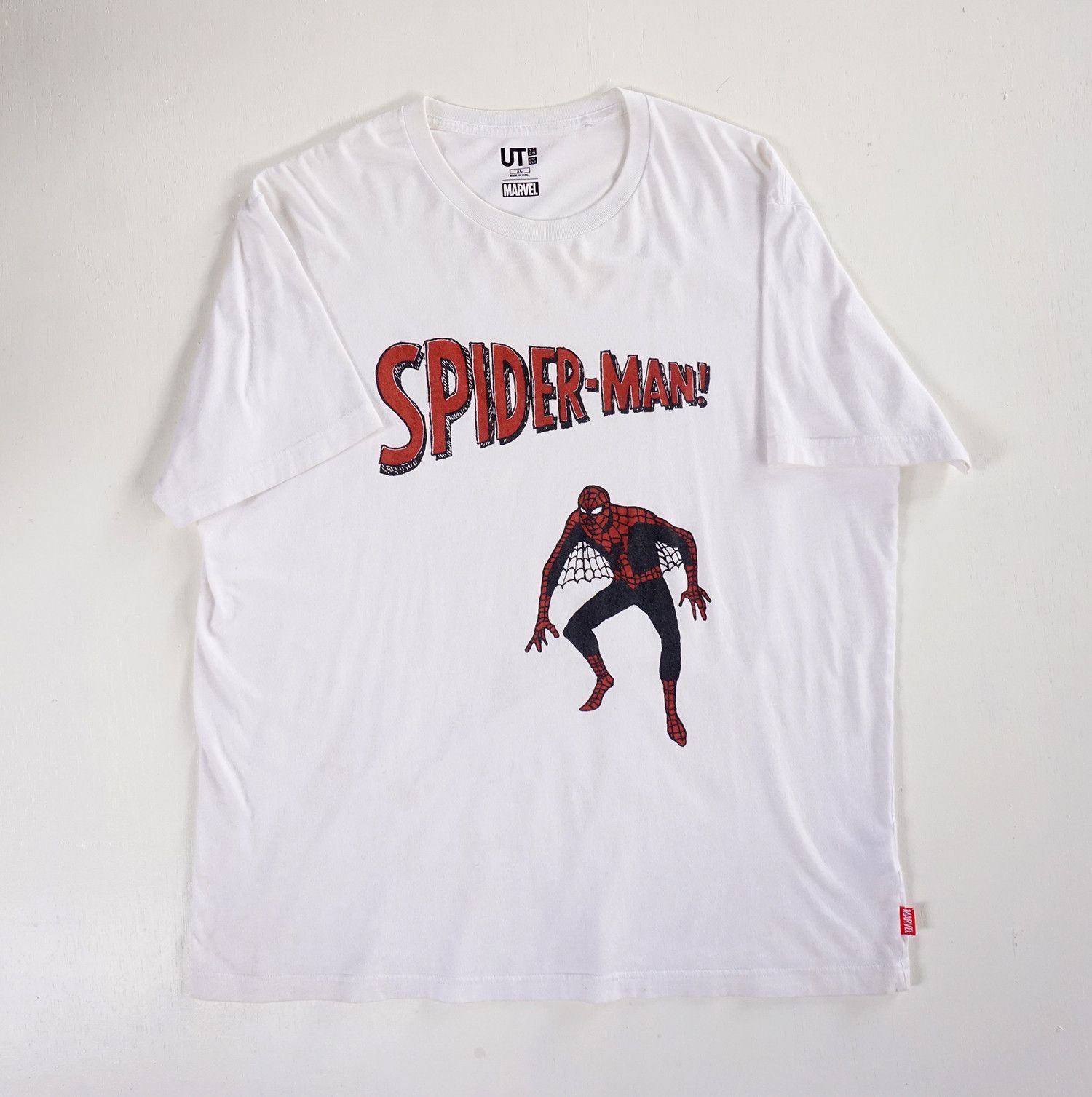 Marvel Comics × Uniqlo Spiderman Comic Uniqlo x Marvel T-Shirt | Grailed