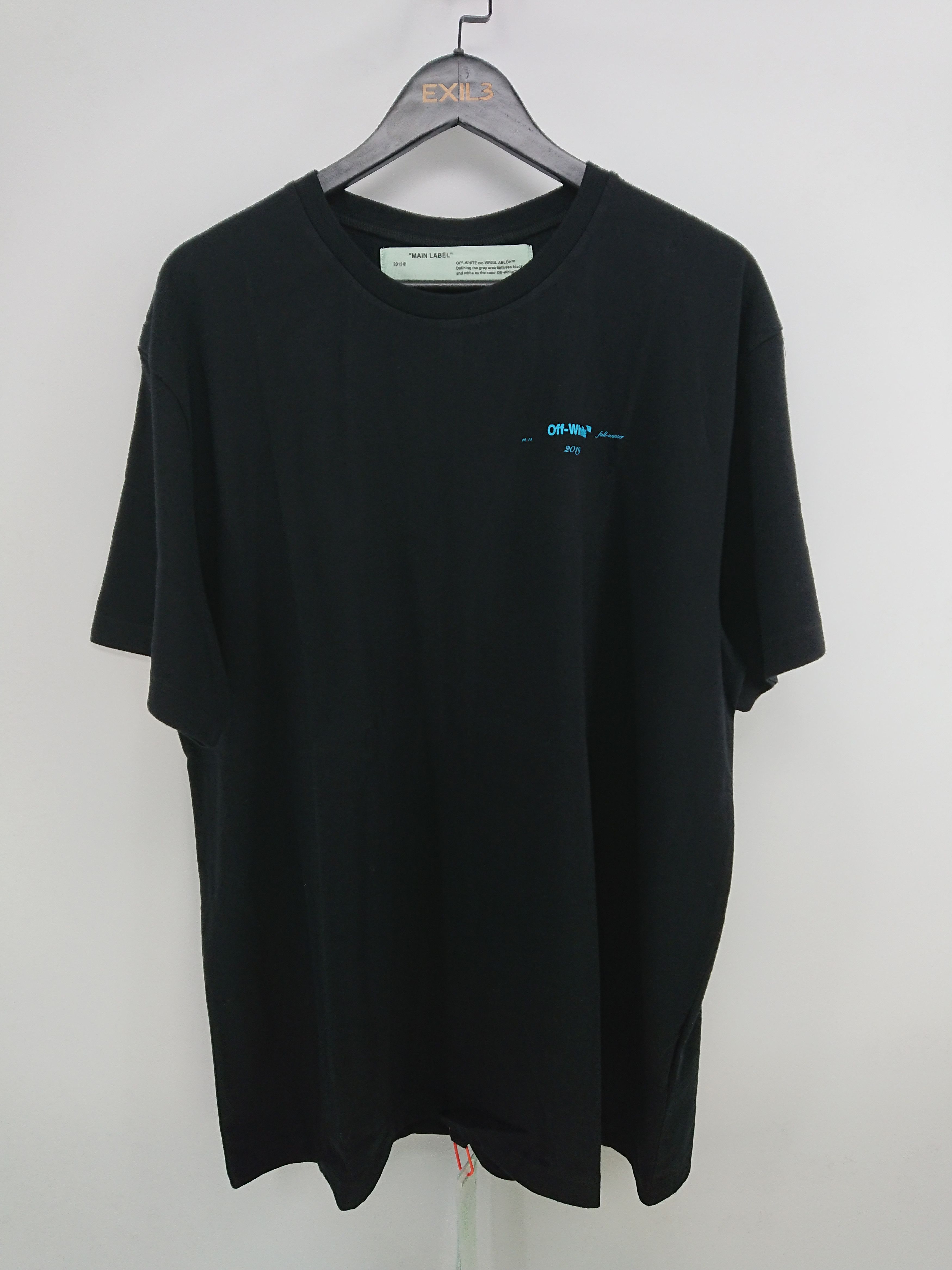 Off-White Gradient Arrow Oversize Tee - Black | Grailed