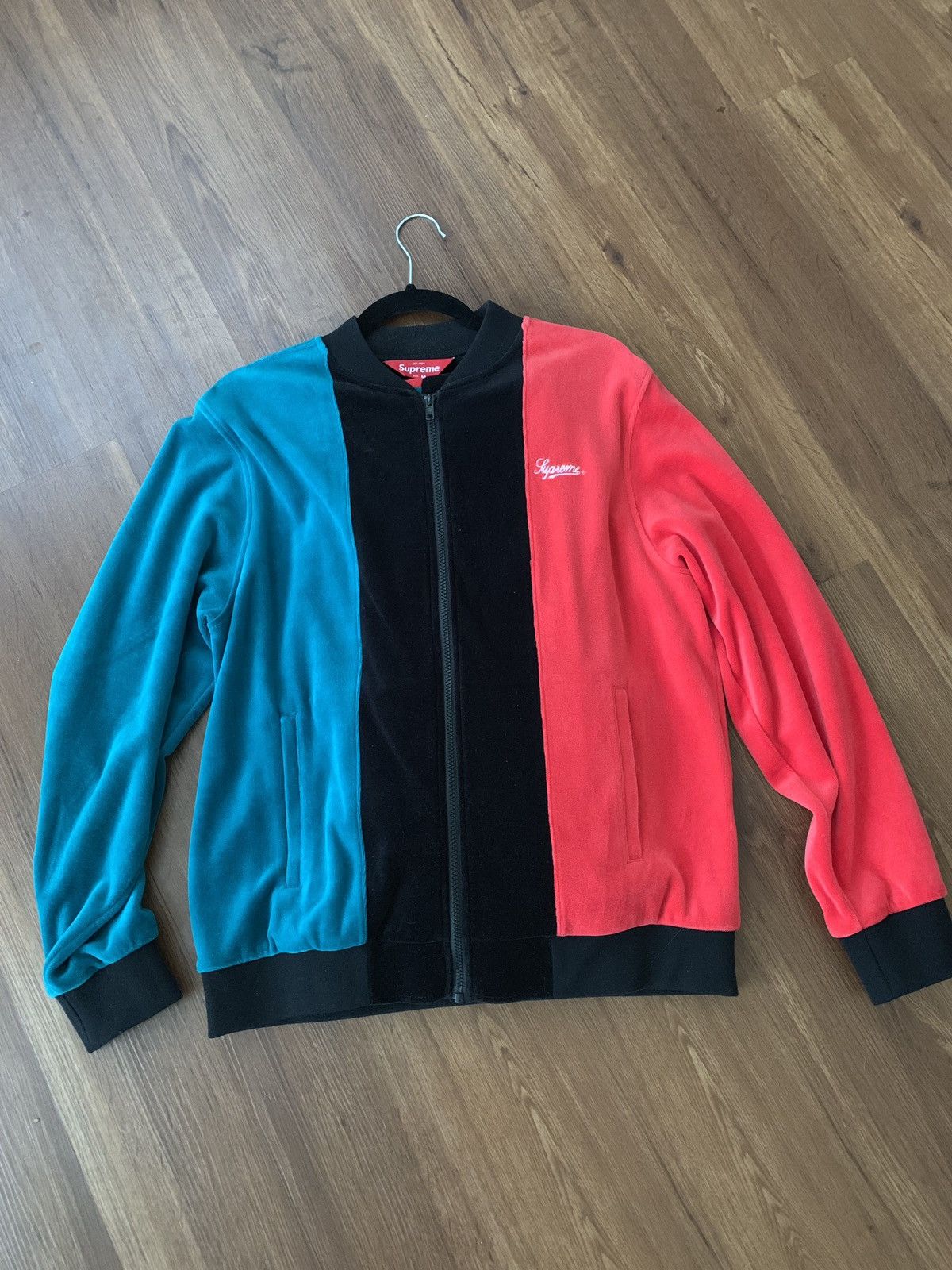 Supreme Supreme Velour Tracksuit jacket pants(set) | Grailed