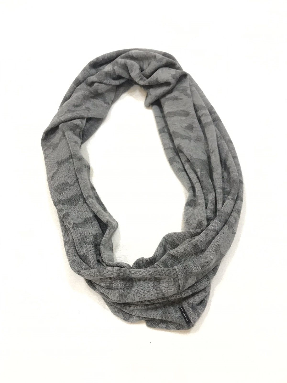 Black Barrett × Neil Barrett BLACKBARRETT NEIL BARRET COWL SCARF GREY ...