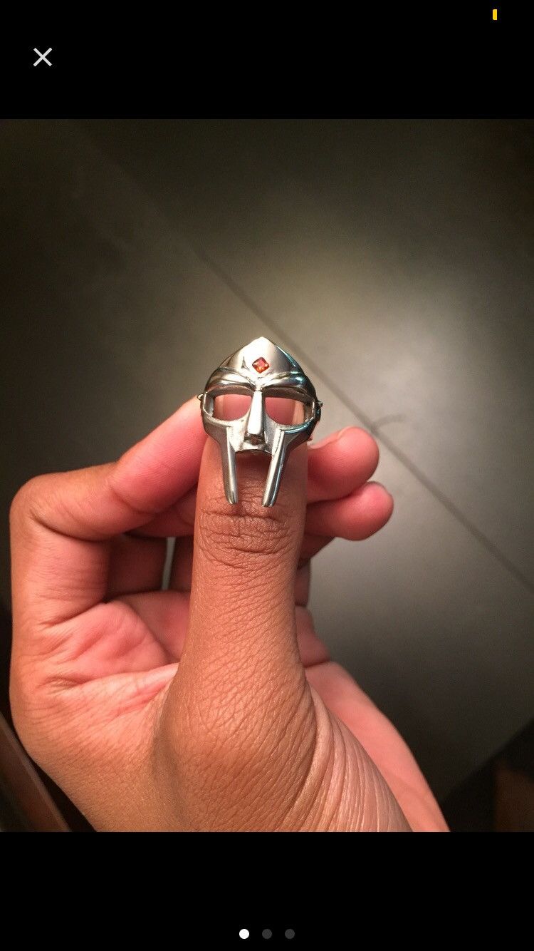 Han Cholo × MF Doom MF DOOM Ham Cholo Ring | Grailed