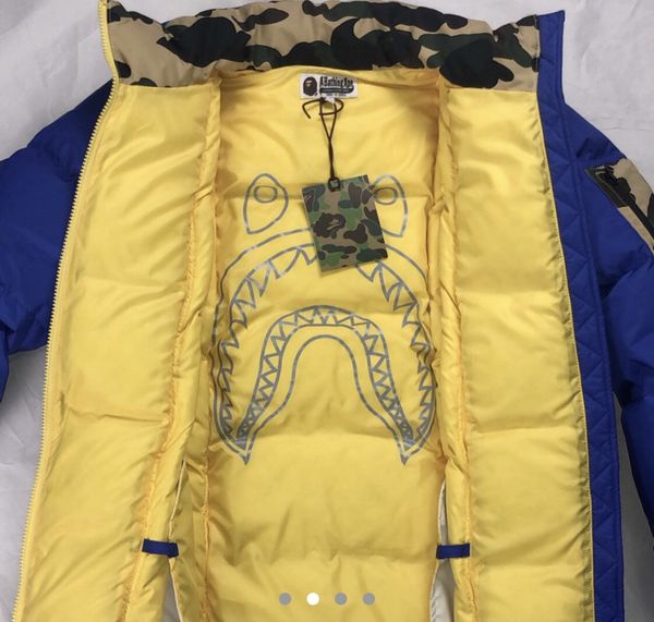 Bape A bathing ape puffer coat | Grailed
