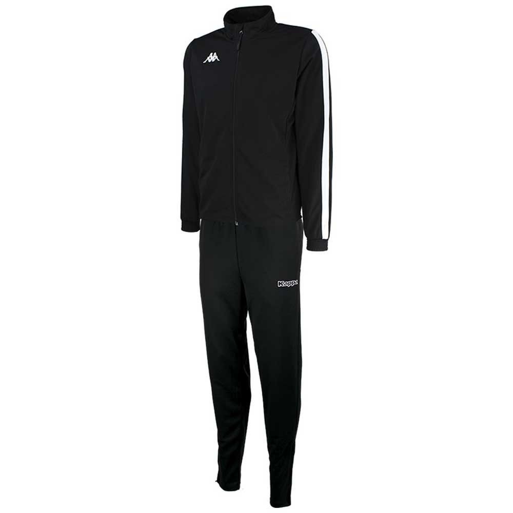 Kappa BLACK Kappa Tracksuit (Top + Bottoms) | Grailed