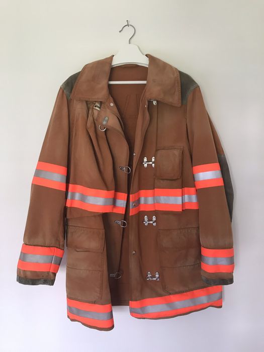 Raf Simons Calvin Klein 205W39NYC Runway Fireman Jacket | Grailed