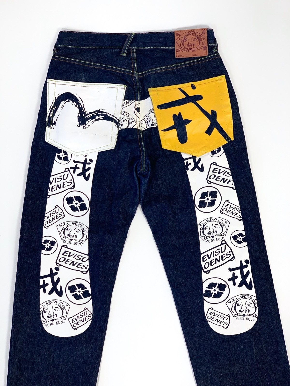 Evisu Japanese Brand Evisu Pants Trousers Vintage big logo denim | Grailed
