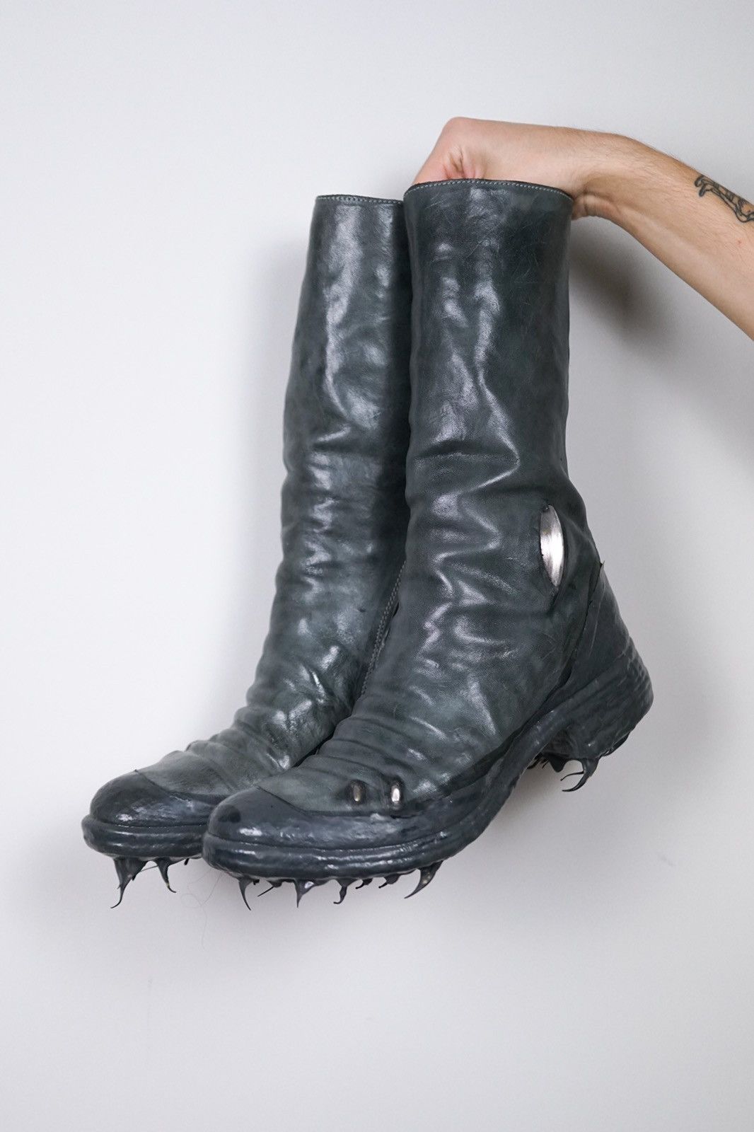Carol Christian Poell Carol Christian Poell Prosthetic Drip Boots | Grailed