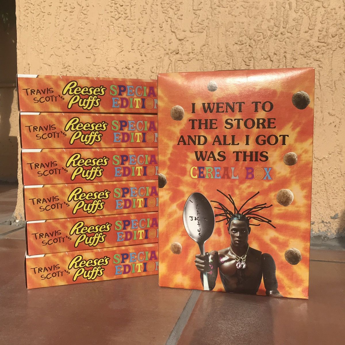 Travis Scott Travis Scott Cereal Box Limited Edition | Grailed