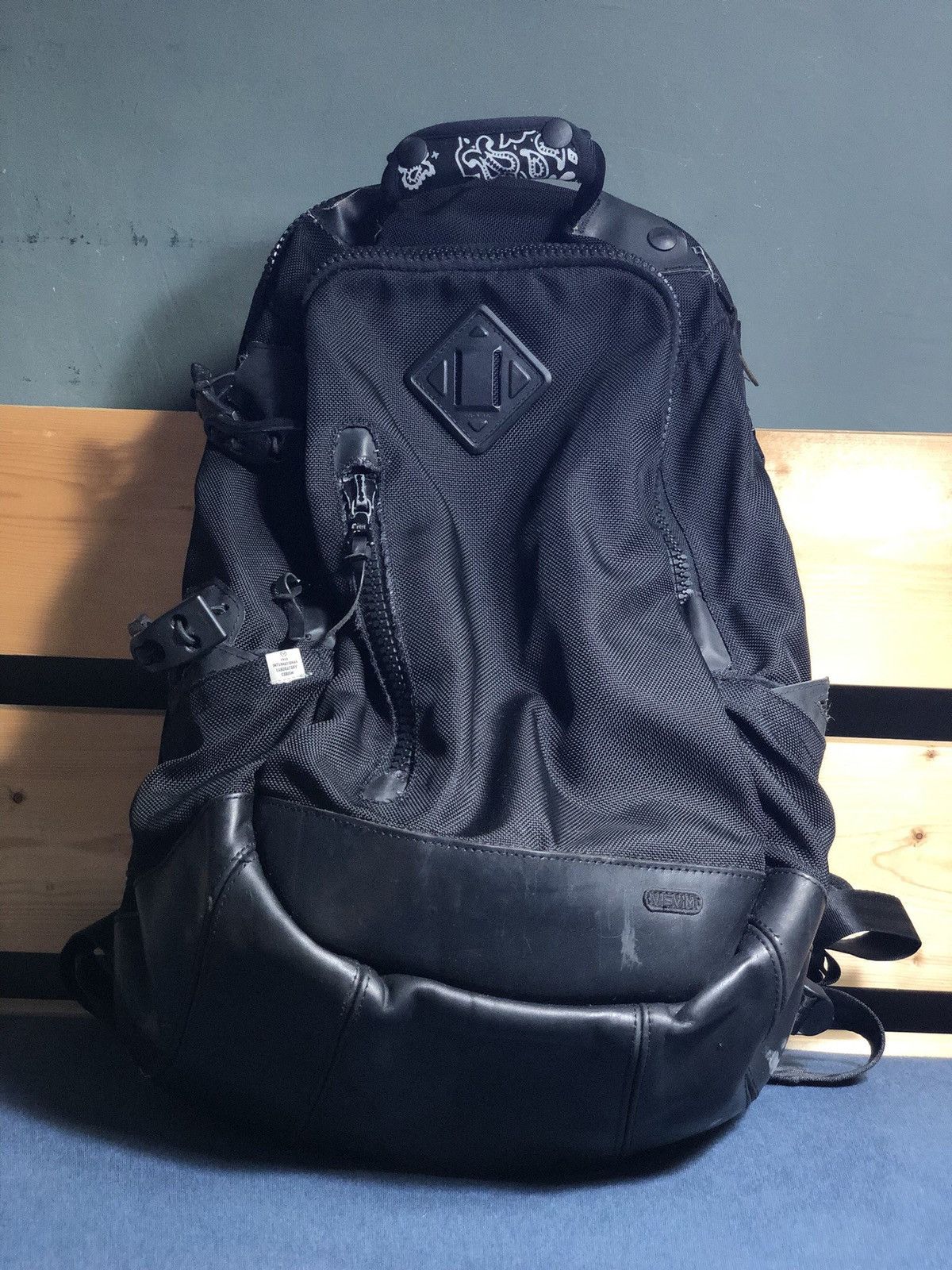 Visvim Visvim Ballistic 20L Backpack Black | Grailed