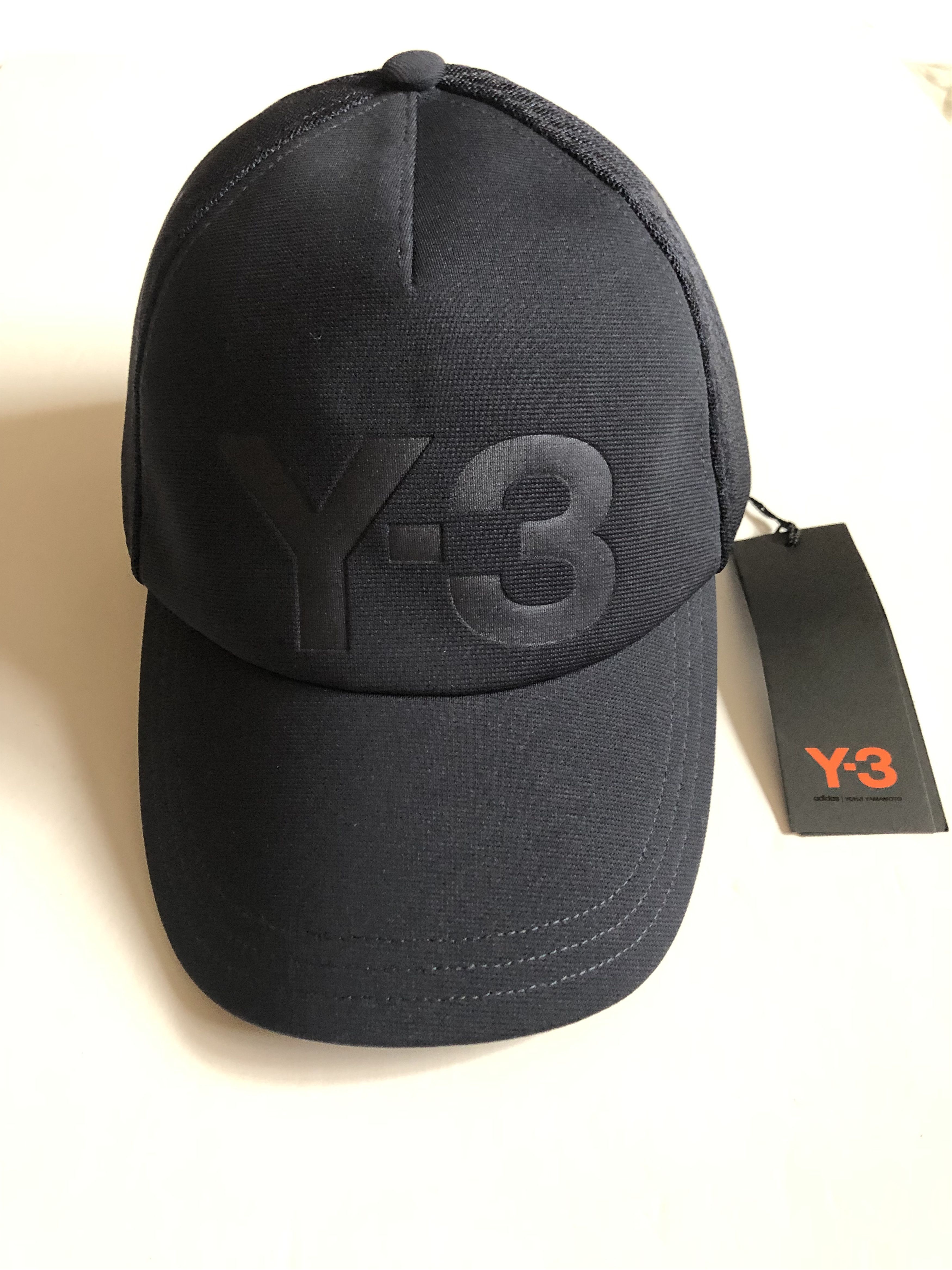 Y-3 Y-3 Trucker Cap Navy Blue New With Tags Yohji Yamamoto Adidas Y3 ...