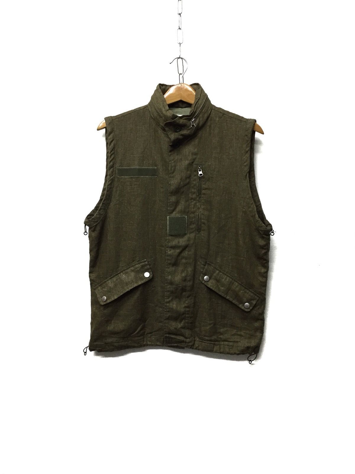 Nonnative Nonnative Linen Vest Army Style | Grailed
