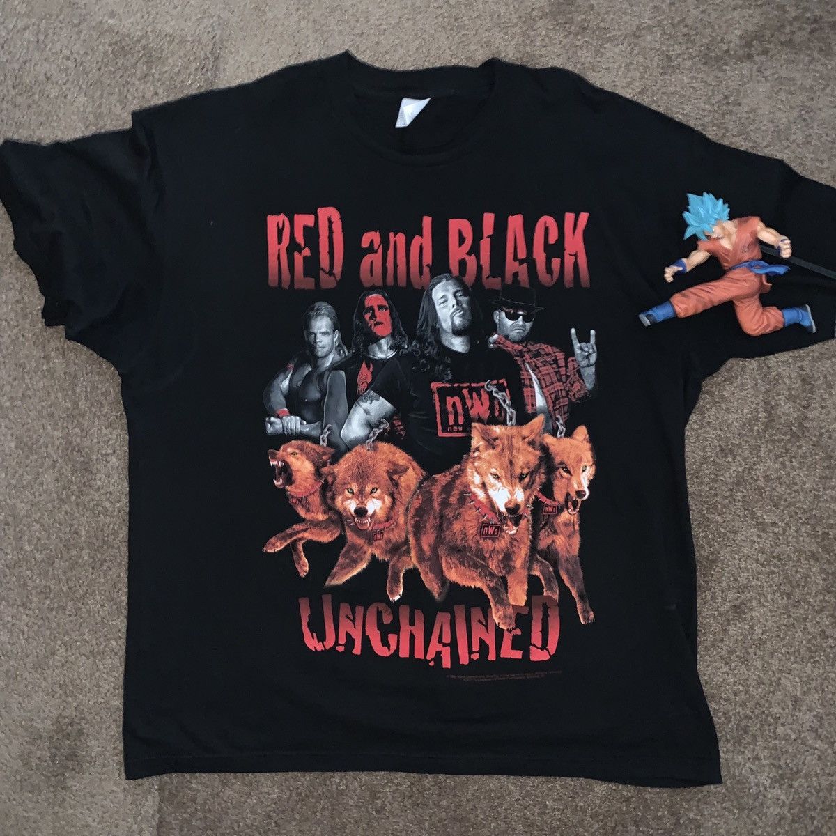 Wcw/Nwo Vintage WCW/NWO Wolf Pac T-Shirt 1998 | Grailed