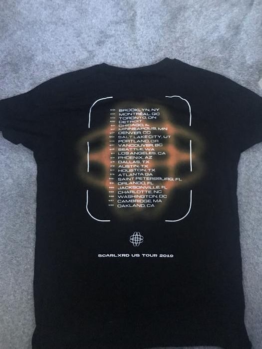 Custom SCARLXRD TOUR MERCH 2019 | Grailed
