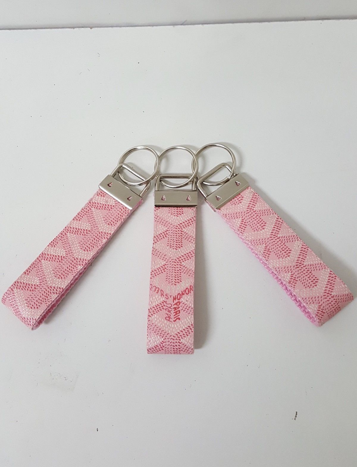 Custom × Goyard Custom Goyard Rare Pink Keychain Key Bob | Grailed